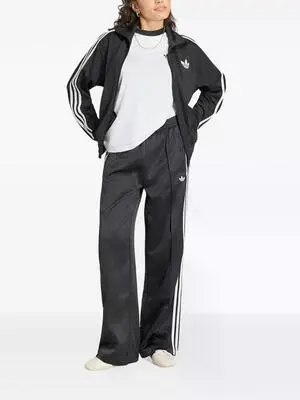 Adidas Satin Sst Loose Track Pants - Black