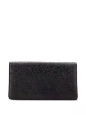 LOUIS VUITTON Capucines Wallet Leather Small Wallets - Black