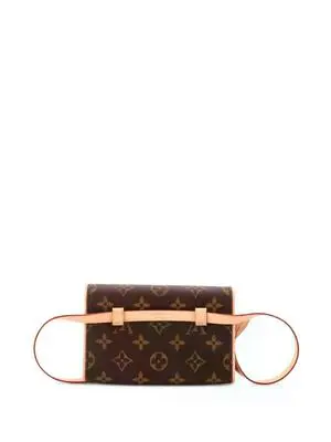 LOUIS VUITTON Florentine Monogram Canvas Belt Bag - Brown