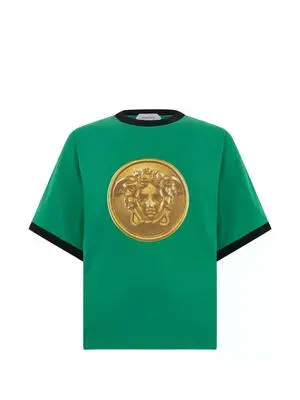 Versace Medusa-print T-shirt - Green
