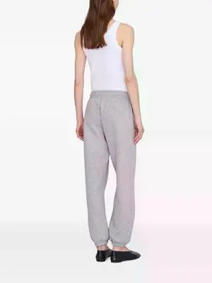 ANINE BING Karter Logo-embroidered Elasticated Track Pants