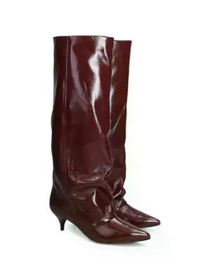 ALCHIMIA Pointed-toe Slouchy Boots
