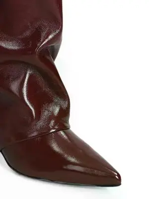 ALCHIMIA Pointed-toe Slouchy Boots