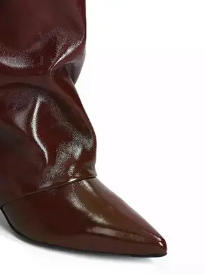 ALCHIMIA Slouchy Pointed-toe Boots