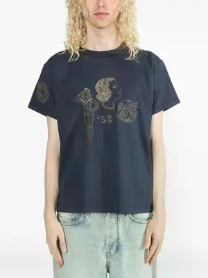 SAMUEL ZELIG Duffle Embroidered T-shirt