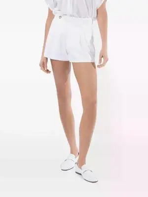 DÔEN Kingsley Pleated Shorts - White