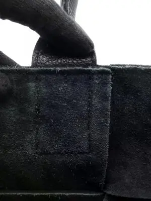 Bottega Veneta 2012-2026 Mini Lambskin Intreccio Arco Tote Satchel - Black