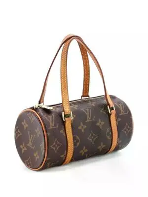 LOUIS VUITTON Papillon Handbag Monogram Canvas 19 Shoulder Bag