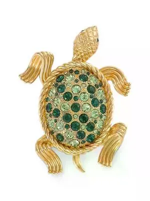 Dolce & Gabbana Turtle Brooch - Gold