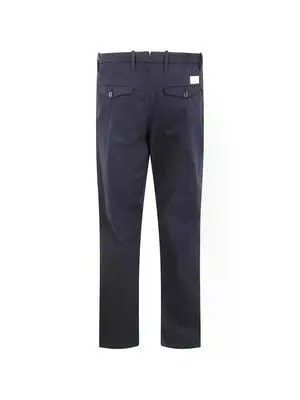 NINE:INTHE:MORNING Giove Piatto Slim Trouser - Blue