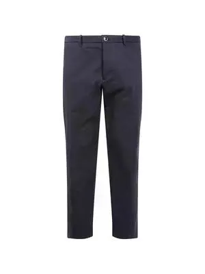 NINE:INTHE:MORNING Giove Piatto Slim Trouser - Blue
