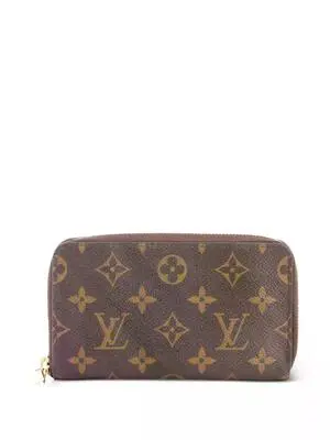 LOUIS VUITTON Zippy Compact Wallet Nm Monogram Canvas Small Wallets - Brown