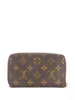 LOUIS VUITTON Zippy Compact Wallet Nm Monogram Canvas Small Wallets - Brown