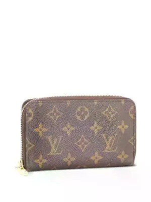 LOUIS VUITTON Zippy Compact Wallet Nm Monogram Canvas Small Wallets - Brown