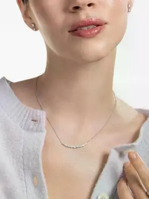 Kwiat Lyric Curved Bar Diamond Necklace