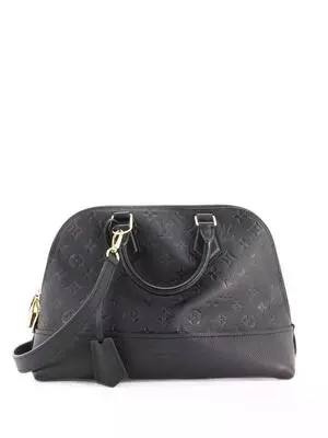 LOUIS VUITTON Neo Alma Handbag Monogram Empreinte Leather Pm Shoulder Bag - Black