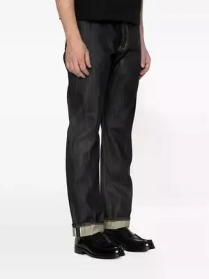 Naked & Famous Denim Guardian Ii Selvedge Straight-leg Jeans - Blue
