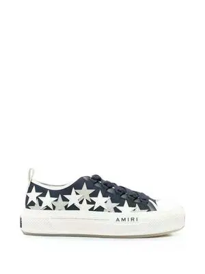 Amiri Stars Court Lite Lace-up Sneakers - Blue