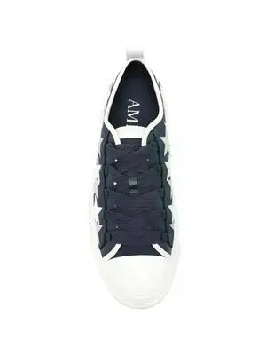 Amiri Star-patch Platform Sneakers - Blue