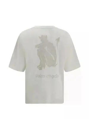 Palm Angels Graphic-print T-shirt - Neutrals