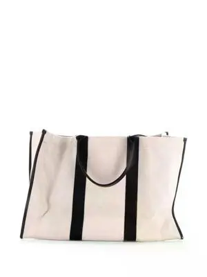 Balenciaga Hardware Canvas Large Tote Bag - Neutrals