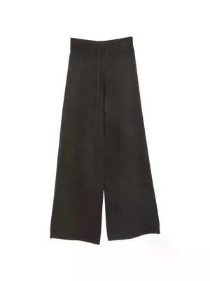 LISA YANG Sofi Drawstring Wide-leg Trousers - Grey