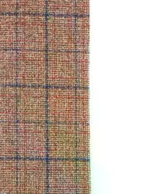 Destin Check Frayed-edge Scarf