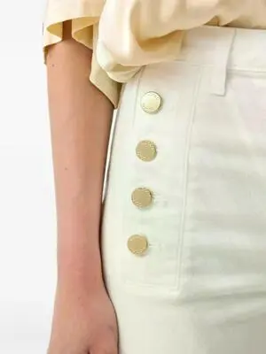 VICOLO Button-embellished Jeans