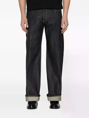 Naked & Famous Denim Guardian Ii Selvedge Straight-leg Jeans - Blue