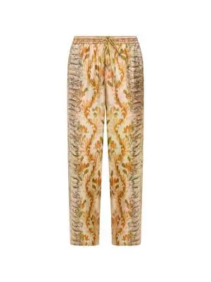 PIERRE-LOUIS MASCIA Aloe Drawstring Trousers - Neutrals
