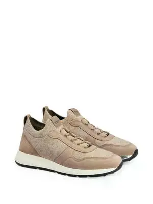 TOD'S Suede-panelled Wool-blend Sneakers