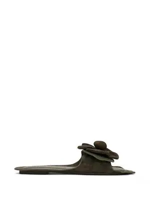 Marc Jacobs Daisy Suede Sandals - Green