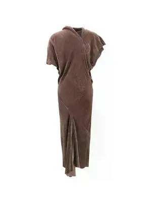 Rick Owens Draped Asymmetric-hem Dress