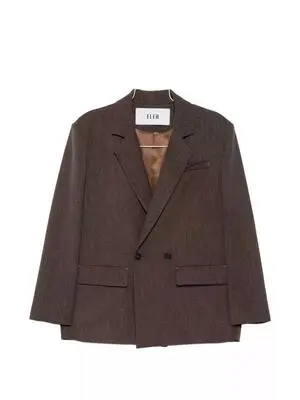 ELEH Double-breasted Notch-lapel Jacket
