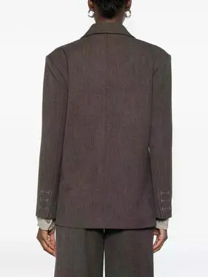 ELEH Double-breasted Notch-lapel Jacket