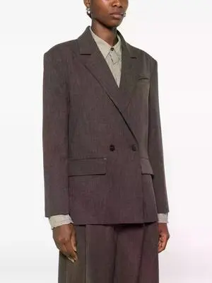 ELEH Double-breasted Notch-lapel Jacket