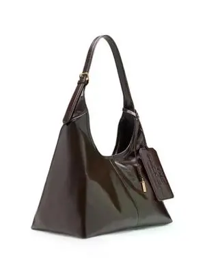 Marc Jacobs Belted Sack Bag In Crinkle Leather