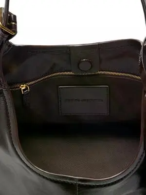 Marc Jacobs Belted Sack Bag In Crinkle Leather