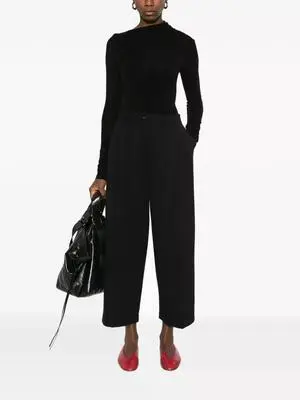 Imperial Pleated Wide-leg Trousers