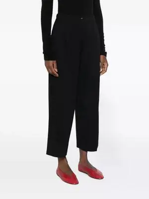 Imperial Pleated Wide-leg Trousers