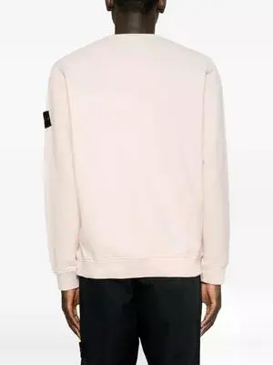 Stone Island Compass-patch Sweatshirt - Pink