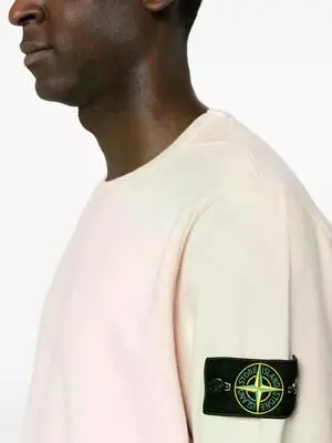 Stone Island Compass-patch Sweatshirt - Pink