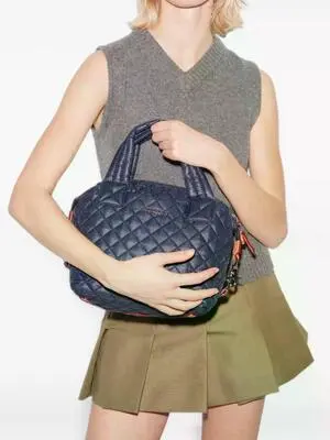 Mz Wallace Small Sutton Deluxe Quilted Tote Bag