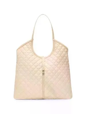 Mz Wallace Large Astor Quilted Tote Bag - Neutrals