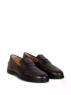 TOD'S Gommino Penny Loafers - Brown