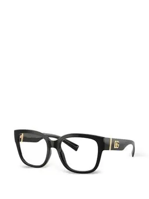 Dolce & Gabbana Logo-plaque Cat-eye Glasses