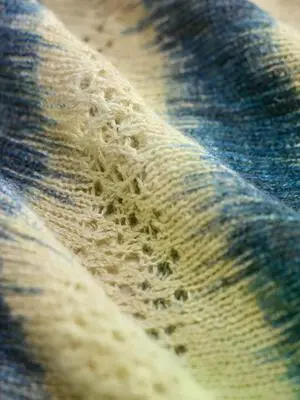 Ralph Lauren Space-dye Pointelle-knit Cardigan