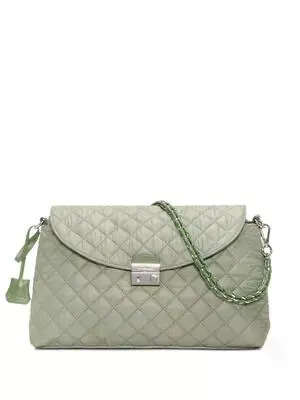 Mz Wallace Crosby Lock Quilted Shoulder Bag