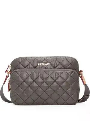 Mz Wallace Small Metro Quilted Cross Body Bag - Green