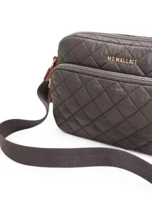 Mz Wallace Small Metro Quilted Cross Body Bag - Green